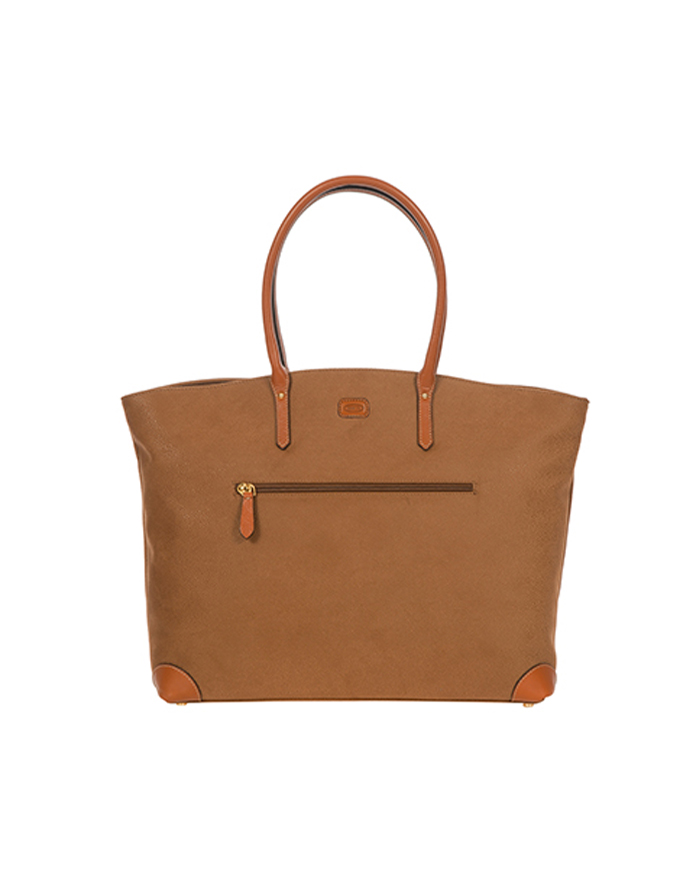 TORBA TOTE LIFE BAG CAMEL BROWN Bric’s