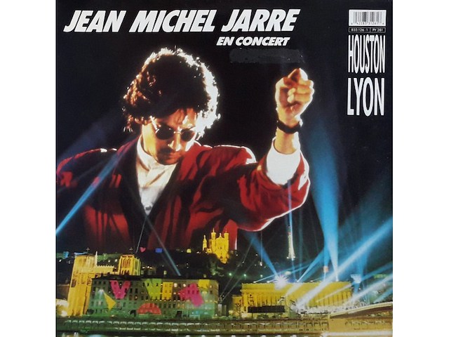 LP: JEAN MICHEL JARRE - EN CONCERT HOUSTON / LYON (FRAN