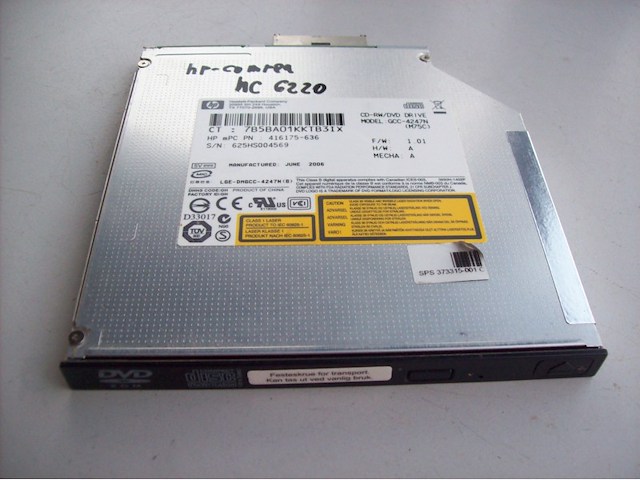 hp Compaq nc 6220 CD-RW/DVD DRIVE GCC-4247N