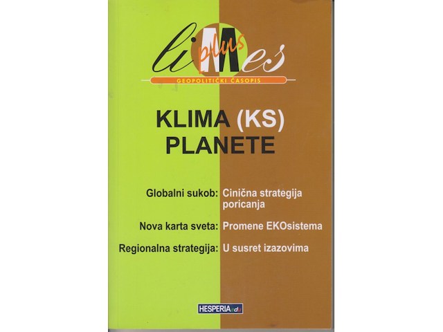 KLIMA (KS) PLANETE / HESPERIA 1/2008