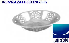 KORPICA ZA HLEB INOX FI25CM