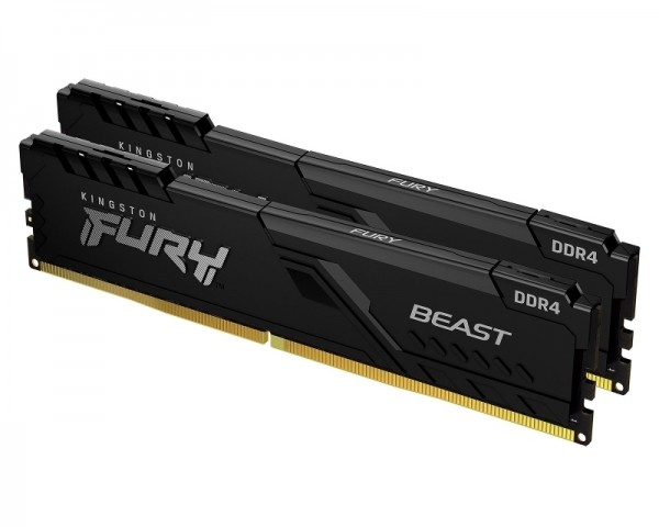 KINGSTON DIMM DDR4 64GB (2x32GB kit) 3200MHz KF432C16BBK264 Fury Beast Black