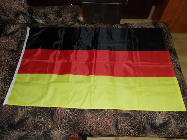 Nemacka - Germany - gumirana zastava 150x88 cm