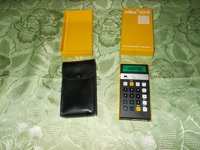 Elka 105 - Mini Electronic Calculator