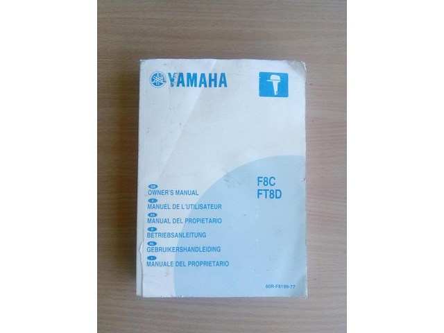 Yamaha F8C FT8D owners manual