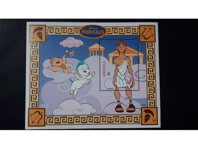 Dizni (Disney) Grenada 1997. Hercules 1 ** Čisto B304