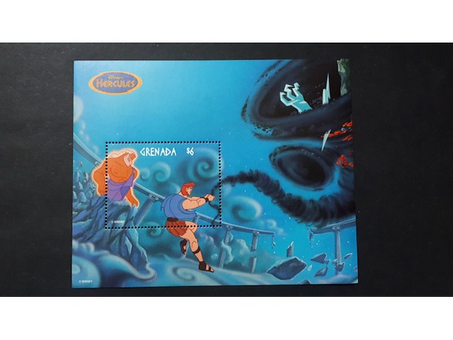 Dizni (Disney) Grenada 1998. Hercules 2 ** Čisto B303