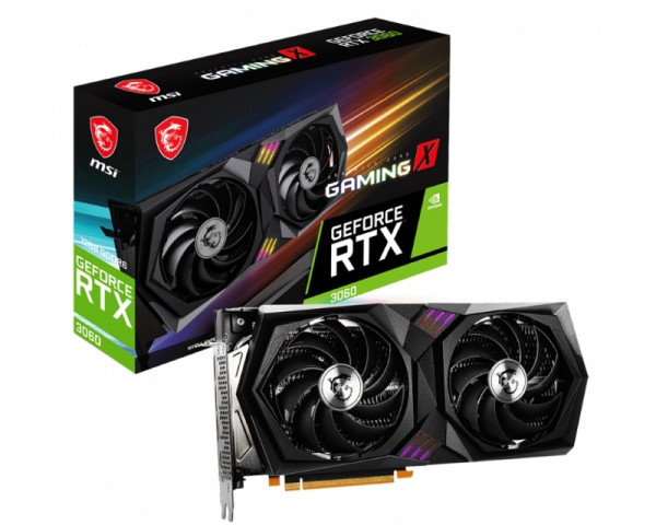 MSI nVidia GeForce RTX 3060 12GB 192bit RTX 3060 GAMING X 12G