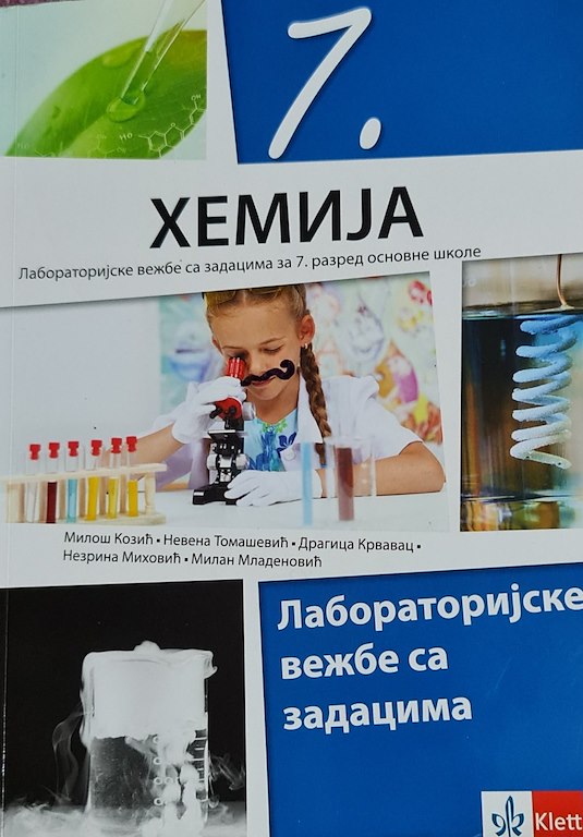 laboratorijske vežbe sa zadacima iz hemije za 7 razred klett