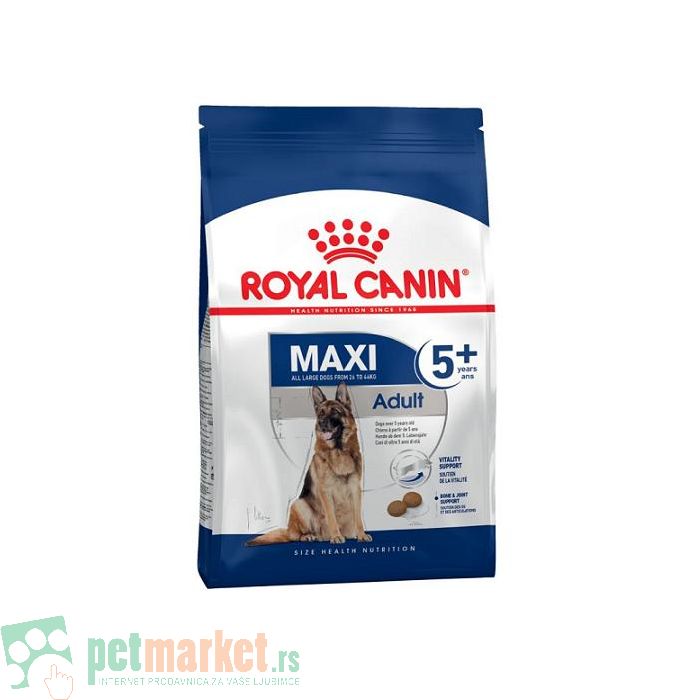 Royal Canin: Size Nutrition Maxi Adult 5+, 15 kg