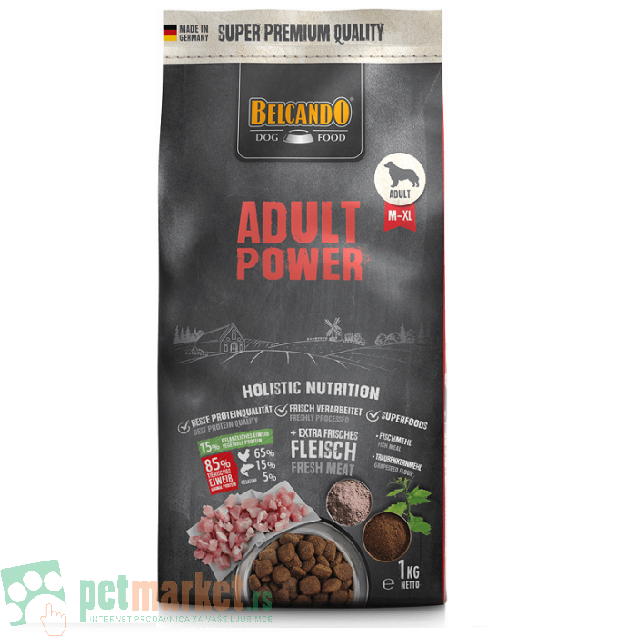 Belcando: Hrana za visoko aktivne pse Adult Power
