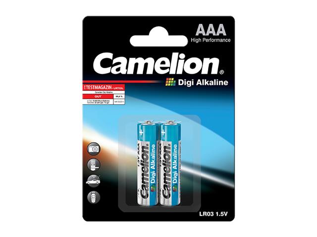 Camelion Digi alkalna baterija, LR03, Blister 2