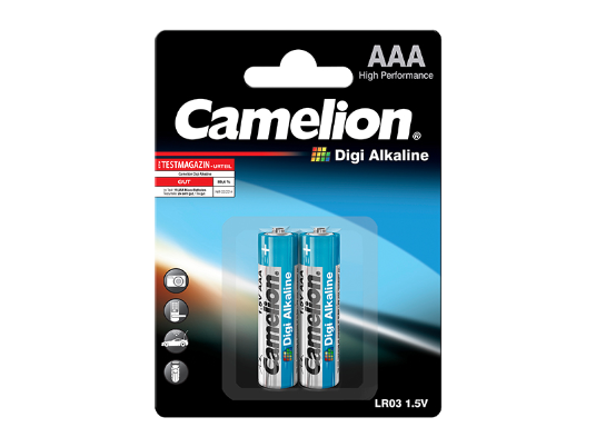 Camelion Digi alkalna baterija, LR03, Blister 2