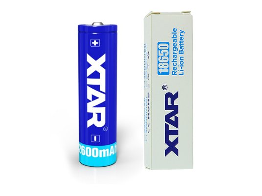 Xtar baterija, Li-ion 18650, 2600 mAh