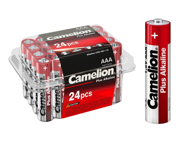 Camelion Plus alkalna baterija, LR03, Value Pack 1/24