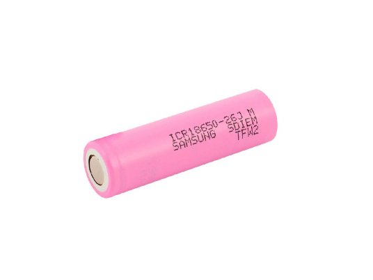 Samsung baterija, ICR, 18650, 3,6V/2600mAh, Li-ion