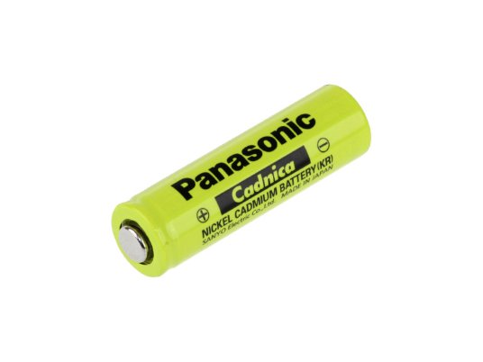 Panasonic punjiva industrijska baterija, AA, 1,2V, 600mAh, Ni-Cd