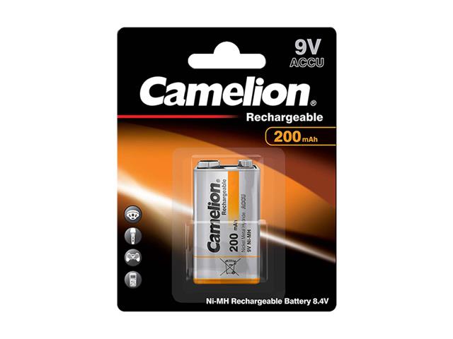 Camelion punjiva baterija, 9V, block, 250mAh, NiMh