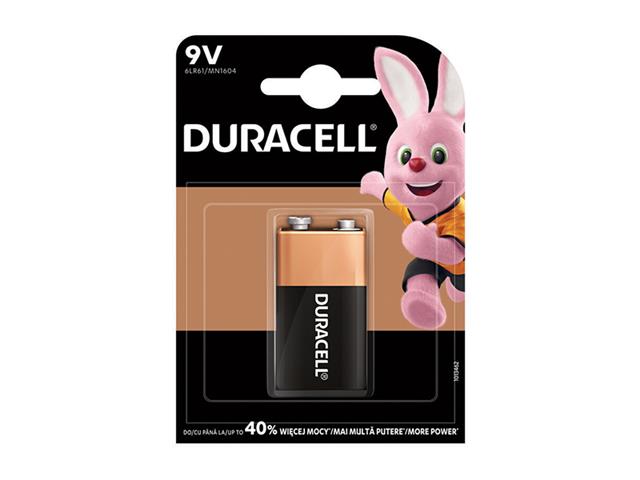 Duracell alkalna baterija, Plus Power, 9V
