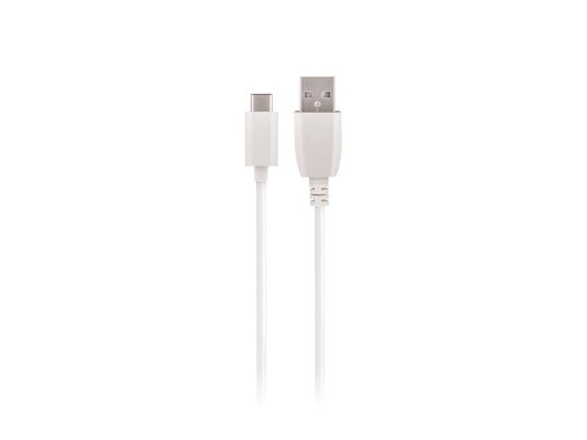 Maxlife kabl USB - USB-C 1,0m, 1A, beli