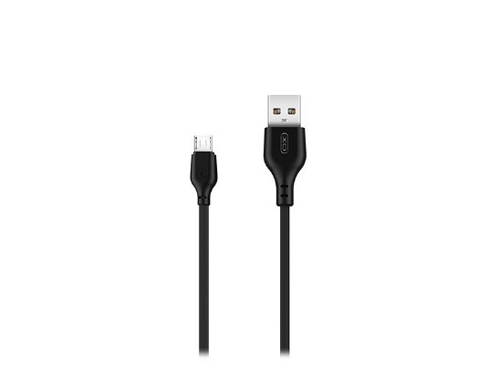 XO kabl USB - micro USB 1,0m, 2,1A, crni, NB103