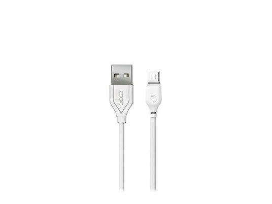 XO kabl USB - micro USB 1,0m, 2,1A, beli, NB103