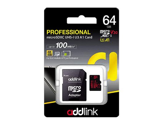 ADDlink microSD+adp XC UHS-I 64GB