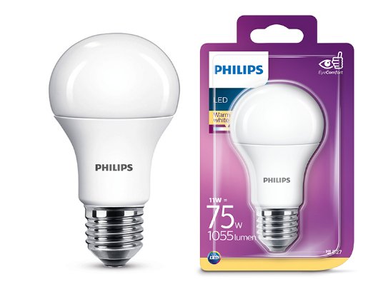 Philips LED sijalica, 11W/75W, E27, 2700K