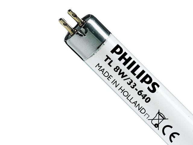 Philips fluo cev, TL, Mini, 8W/33-640, G5, 302,50mm