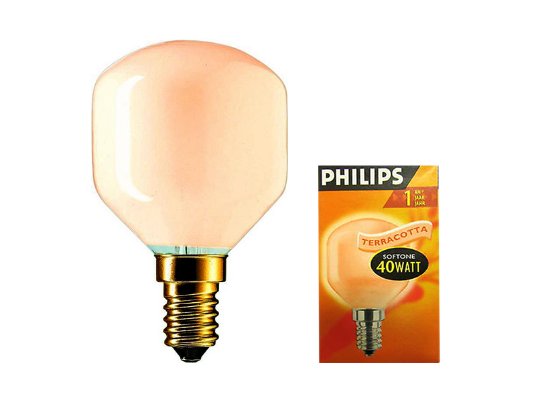 Philips Softone sijalica, T45, 40W, 230V, E14, plamen