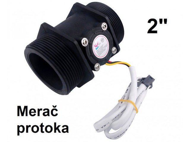 Merac protoka vode 10-200 L/min - 2``