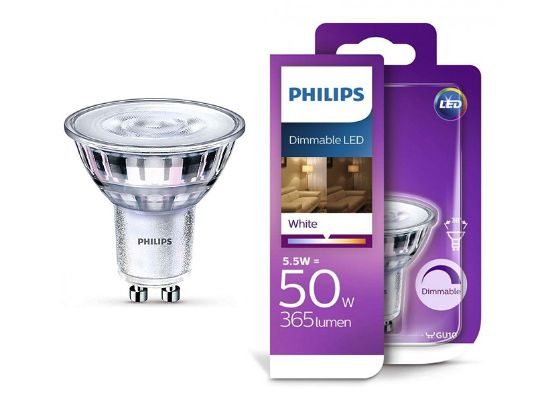 Philips dimabilna LED sijalica, PS557, GU10, WW, 5,5W