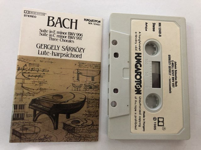 Bach, Gergely Sárközy – Suite In E Minor BWV 996, Sui