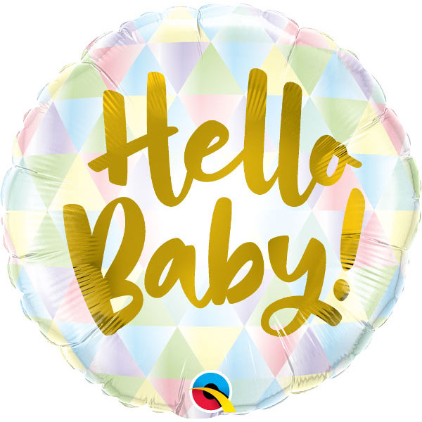 88007
18″ Foil Hello Baby!