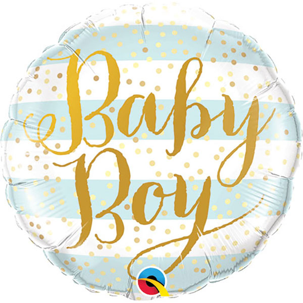 88489
9″ Baby Boy Blue Stripes