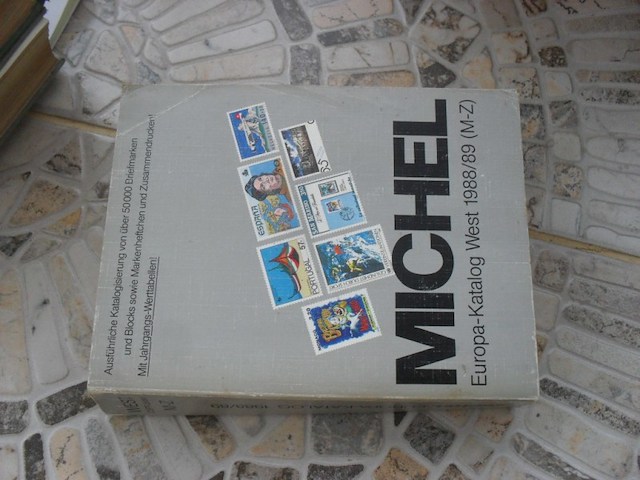 MICHEL EUROPA KATALOG WEST 1988/89 I(A-L), II(M-Z)