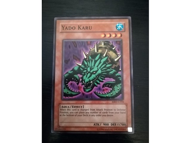 Yu-GI-OH!- Yado Karu