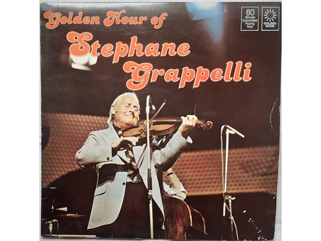 STEPHANE  GRAPPELLI  -  GOLDEN  HOUR  OF