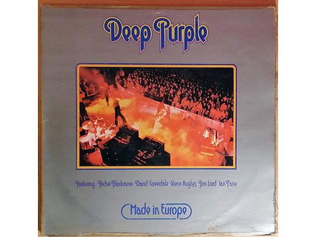 LP DEEP PURPLE - Made in Europe (1980) VG/VG-