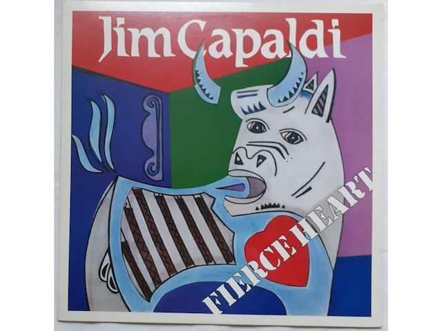 JIM  CAPALDI  -  FIERCE  HEART  ( Japan Press )