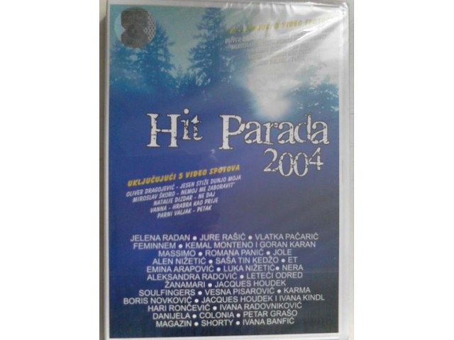 HIT PARADA 2004 DVD - Oliver,Vanna,Parni Valjak,Massimo