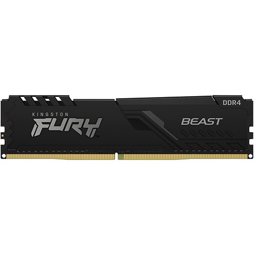 Kingston 16GB (1x16GB) DDR4 3200MT/s CL16 FURY Beast Black memorija | KF432C16BB/16