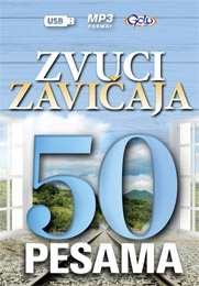 Zvuci zavičaja - 50 pesama - kompilacija (MP3 na USB flash drajvu)