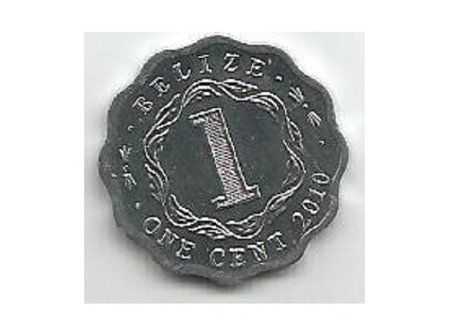 Belize 1 cent 2010. UNC/AUNC