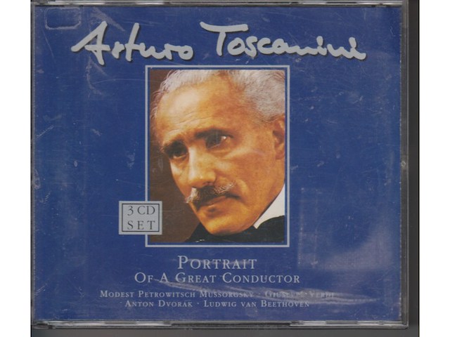 ARTURO TOSCANINI Portrait Of A Great Conductor + 3 CD