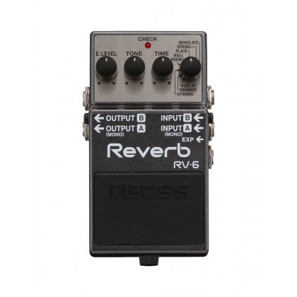 Music box
Boss RV-6 reverb pedala
