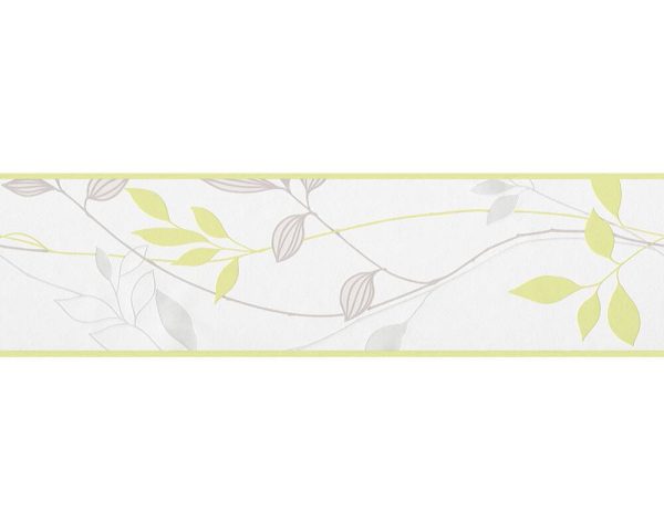 A.S. Création Border «Floral, Cream, Green, Grey» 249623