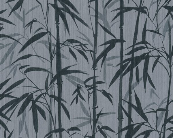 MICHALSKY LIVING Wallpaper «Floral, Black, Grey» 379894