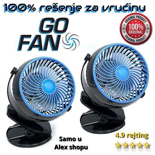 GO Fan-bežični ventilator visoke snage