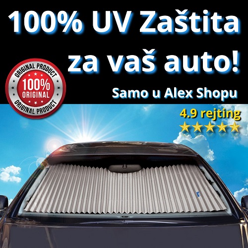 PROFI zaštita od sunca za auto